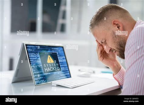 Ransomware Malware Attack Business Computer Hacked Security Breach