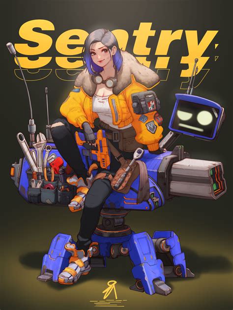 Artstation Sentry Girl