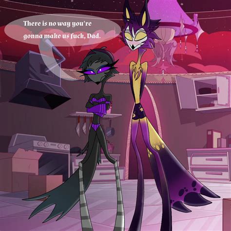 Helluva Boss Daddy Issues Goetia Art By Cloudedstone On Deviantart