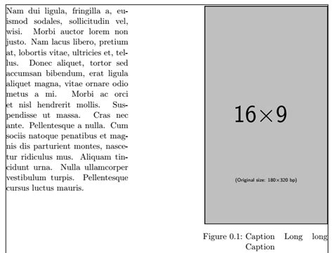 Graphics Minipage Align Text Image And Caption Tex Latex Stack