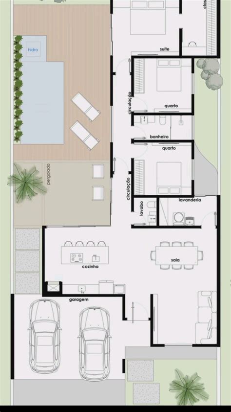 34 Ideias De Planta Baixa Casa Térrea 120m2 Para Salvar Hoje Planta Baixa Casa Casas Planta