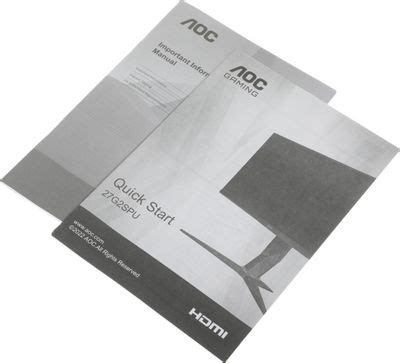 27 Монитор AOC Gaming 27G2SPU 1920x1080 IPS 165Гц 2хHDMI 1хDP черный купить в Ситилинк