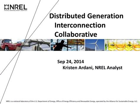 Ppt Distributed Generation Interconnection Collaborative Powerpoint