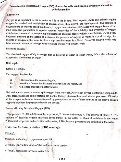 Environment Practical 8 Pdf