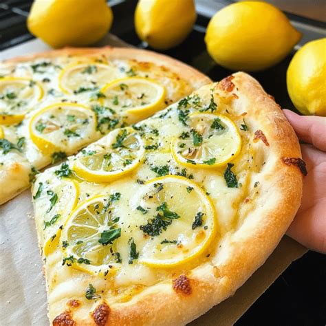 Lemon Pizza Skilledcooks