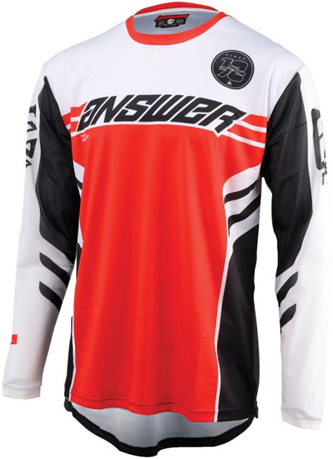 Answer 25 Arkon Nitrus Jersey Redblackwhite Xl