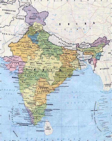 India Map India Political Map Infoandopinion Indias Original Internet Mapping Portal