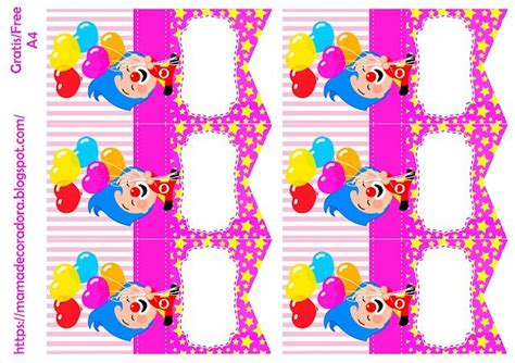 Kit Imprimible Plim Plim Ideas Para Invitaciones De Cumpleaños Hechas