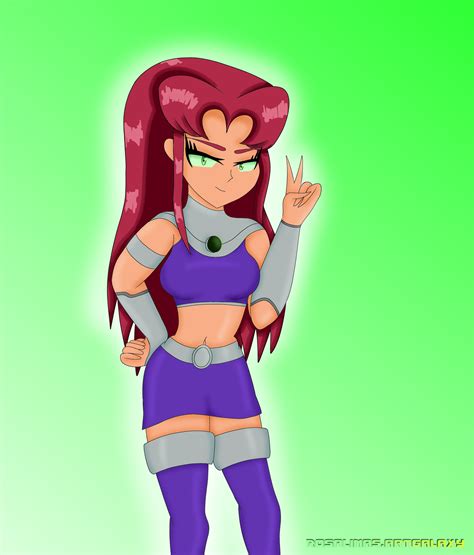 Teen Titans Starfire Deviantart