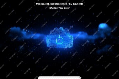 Premium Psd Data Deep Learning Robotic Molecule Of Chemical Atom Cell Science Futuristic Cyber