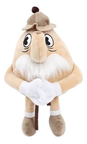 Nuevo Peluche Anciano Tetera Señor Mugman Abuelo Cuphead Envío Gratis