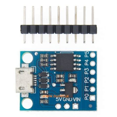 Attiny85 Mini Micro Usb Development Board Duinolk The Biggest