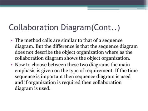 ooad sequence diagram collaboration diagram ppt computing