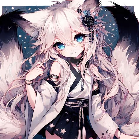 Little Kitsune Girl 14 By Punkerlazar On Deviantart