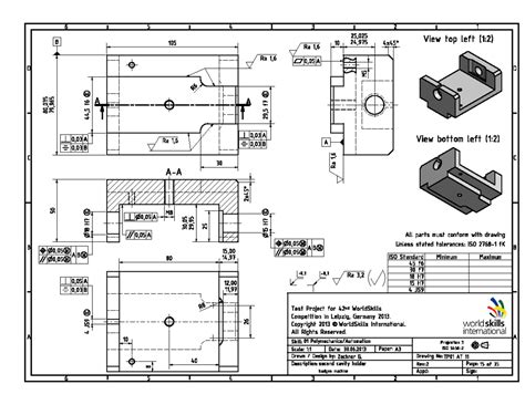 Final Lab Assignment 1 3 2 4 5 6 25025 View Top Left 12 10 24975 105 Ra 16 B Ra 16 005