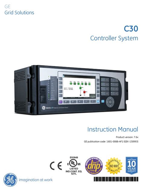 Ge C30 Instruction Manual Pdf Download Manualslib
