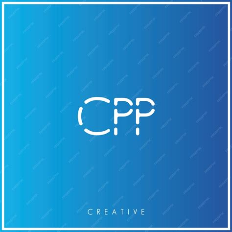 Premium Vector Cpp Premium Vector Latter Logo Design Creative Logo