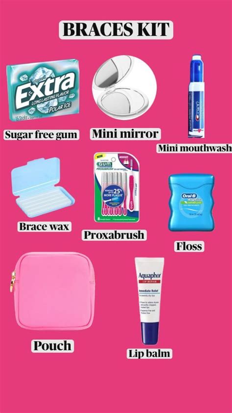 Braces Kit Dental Braces Colors Braces Care Cute Braces Colors Braces Tips Getting Braces