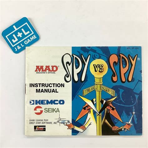 Spy Vs Spy Nes Nintendo Entertainment System Pre Owned