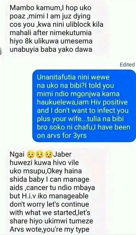 Sex Addicted Talker Doesn T Fear Getting Hiv General Kenya Talk