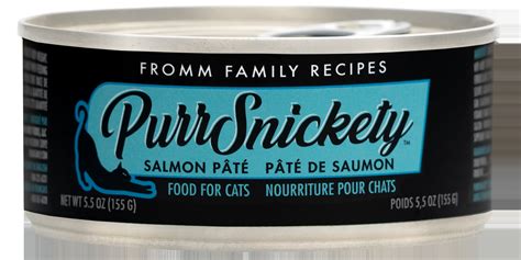 Fromm Canned Cat Food Purrsnickety Salmon Pate 155g Toutoucan