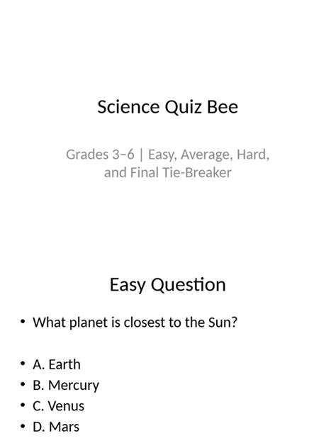 Science Quiz Bee Grade3 6 Pdf Science Quiz Bee Grade3 6 Pdf
