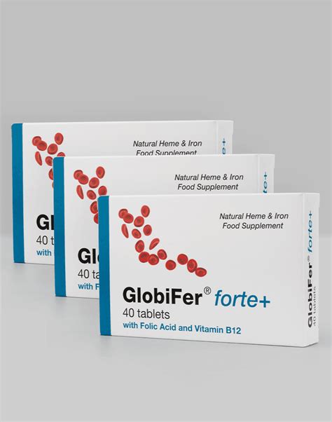 Pack Of 3 Globifer Forte Boxes جلوبيفير