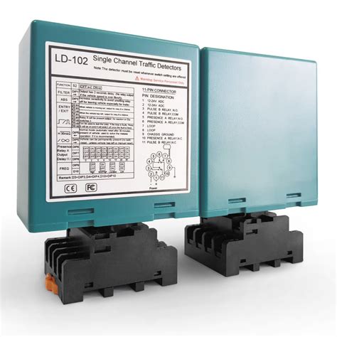 10ms 90ms Vehicle Loop Detector Entry And Exit Loop Detector