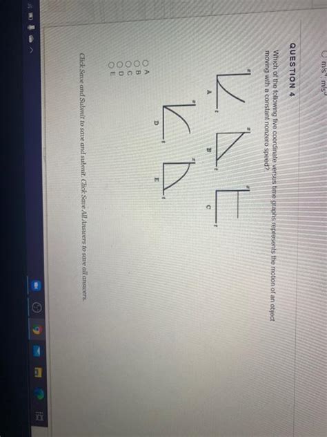 Solved 0 M S M S Question 4 Which Of The Following Five