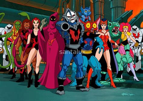 The Evil Horde Filmation Style By Santalux Redbubble Filmation
