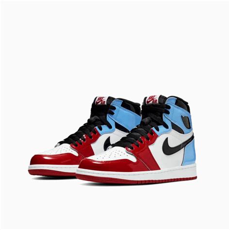Air Jordan 1 Retro High Og Fearless Red Blue Sneakers Payless Ae