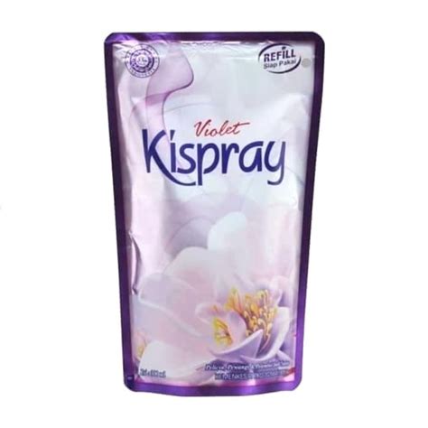 Jual Kispray Reffil Violet Pelembutpewangi Pakaiaan 300ml Shopee Indonesia