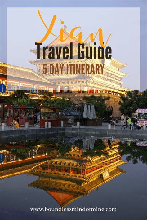 Xian Travel Guide 5 Day Itinerary Itinerary Xian Travel Guide