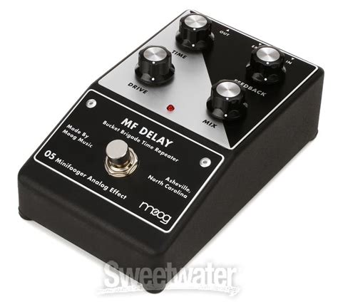 Moog Mf Delay Minifooger Analog Delay Pedal Review Insync