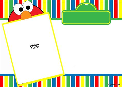 Elmo Birthday Card Template Newtemplatemyid