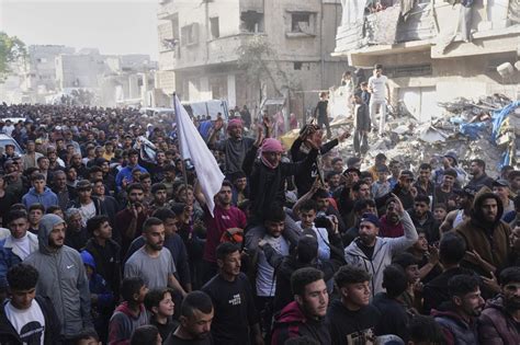 Palestinians Protest Hamas In A Rare Public Show Of Dissent In Gaza