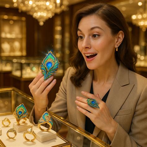 Why Do Some Rings Feature Peacock Feathers Or Motifs The Secret Symbo