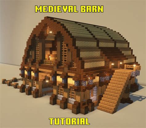Minecraft Medieval Barn Tutorial Artofit