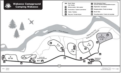 Wabasso Campground Jasper Campgrounds And Jasper Camping
