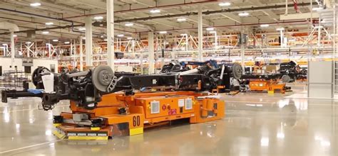 Agvs For High Production Auto Assembly Line Redviking