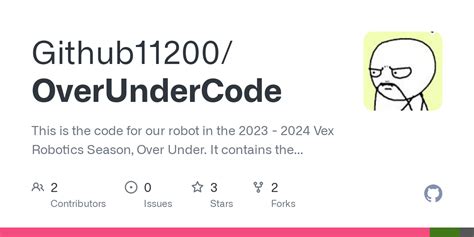 Github Github11200overundercode This Is The Code For Our Robot In The 2023 2024 Vex