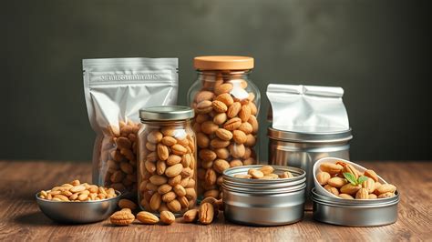 Nuts Packaging Snacks Packaging Flytinbottle