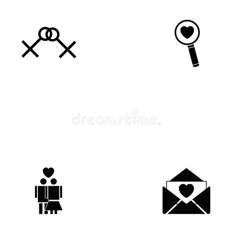 Sexual Icon Set Stock Vector Illustration Of Homosexual 107352501