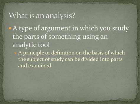 Analysis Ppt Download Analysis Ppt Download