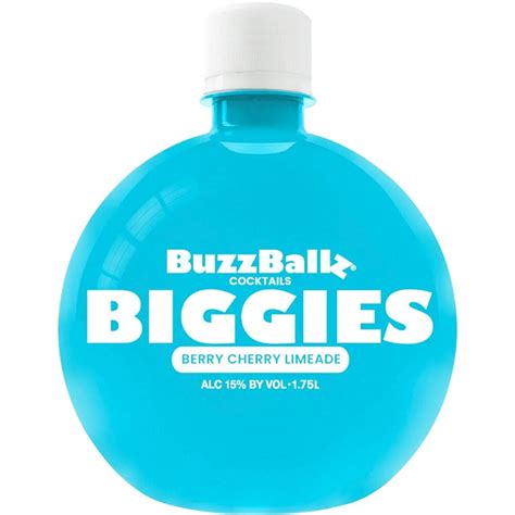 Buy Buzzballz Biggies Berry Cherry Limeade Pre Mixed Cocktails 175l