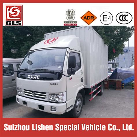Dongfeng Duolika 4x2 2 3 4 5 6 7 8 Tons Payload Mini Van Cargo Truck Box Truck And Van Truck