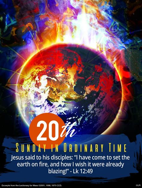 20th Sunday In Ordinary Time All Saints Parish