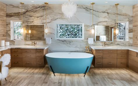 Calacatta Marble Bathroom