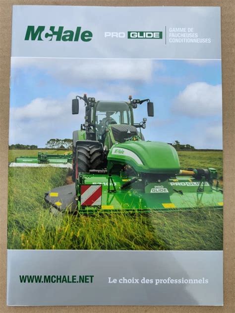 Tracteur Faucheuse Conditionneuse Mac Hale Prospectus Brochure Eur 500 Picclick Fr