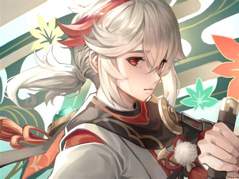 Kaedehara Kazuha Anemo Character Genshin Impact Anime Video Game